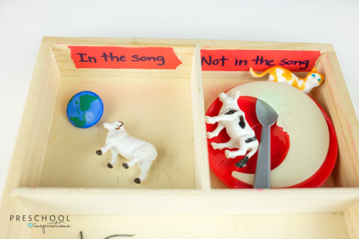 Simple Hands-On Nursery Rhyme Activity - Preschool Inspirations