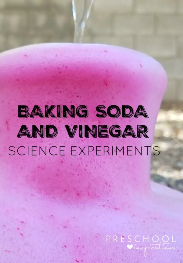 Simple Baking Soda and Vinegar Science Experiments for Kids!