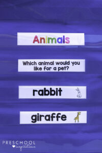 How to use Question of the Day for Circle Time - Preschool Inspirations