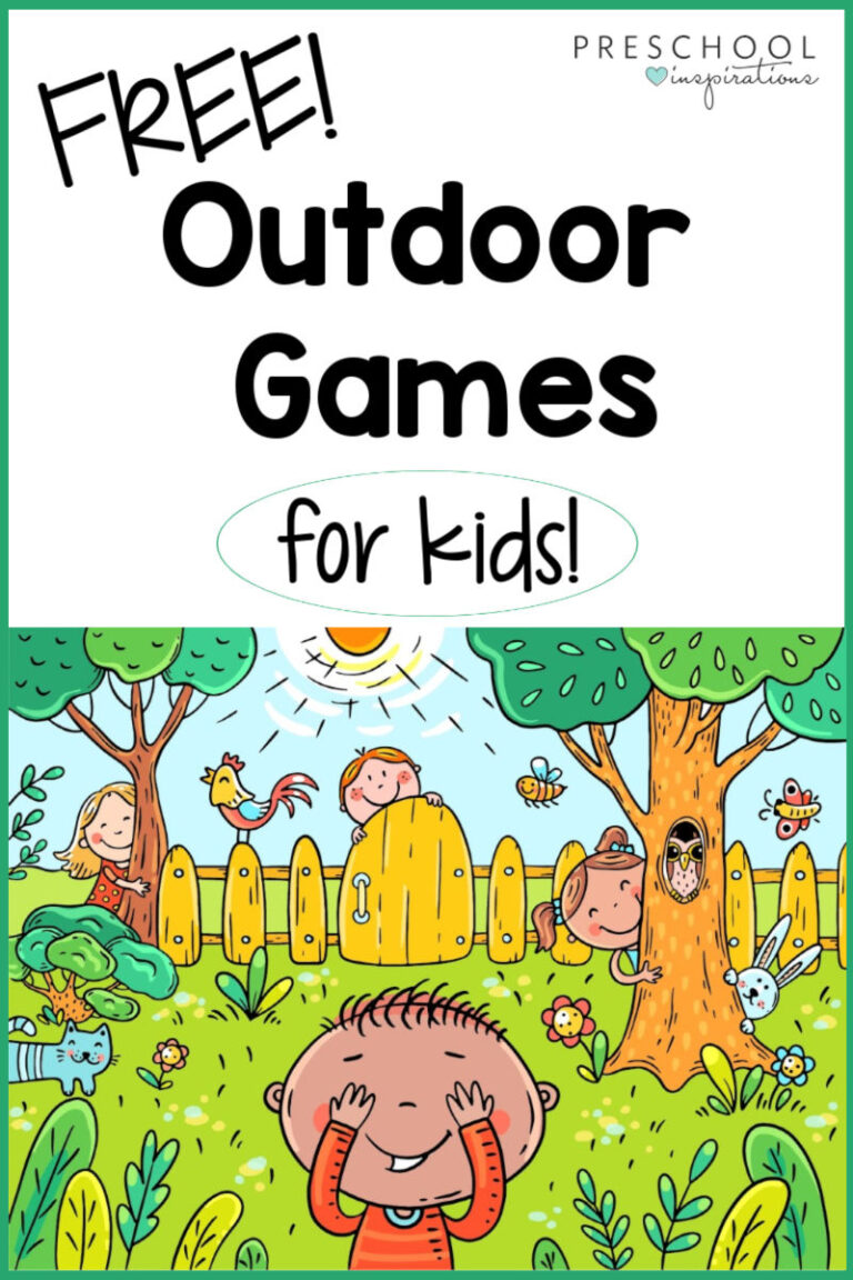 Free Preschool Games - Preschool Inspirations