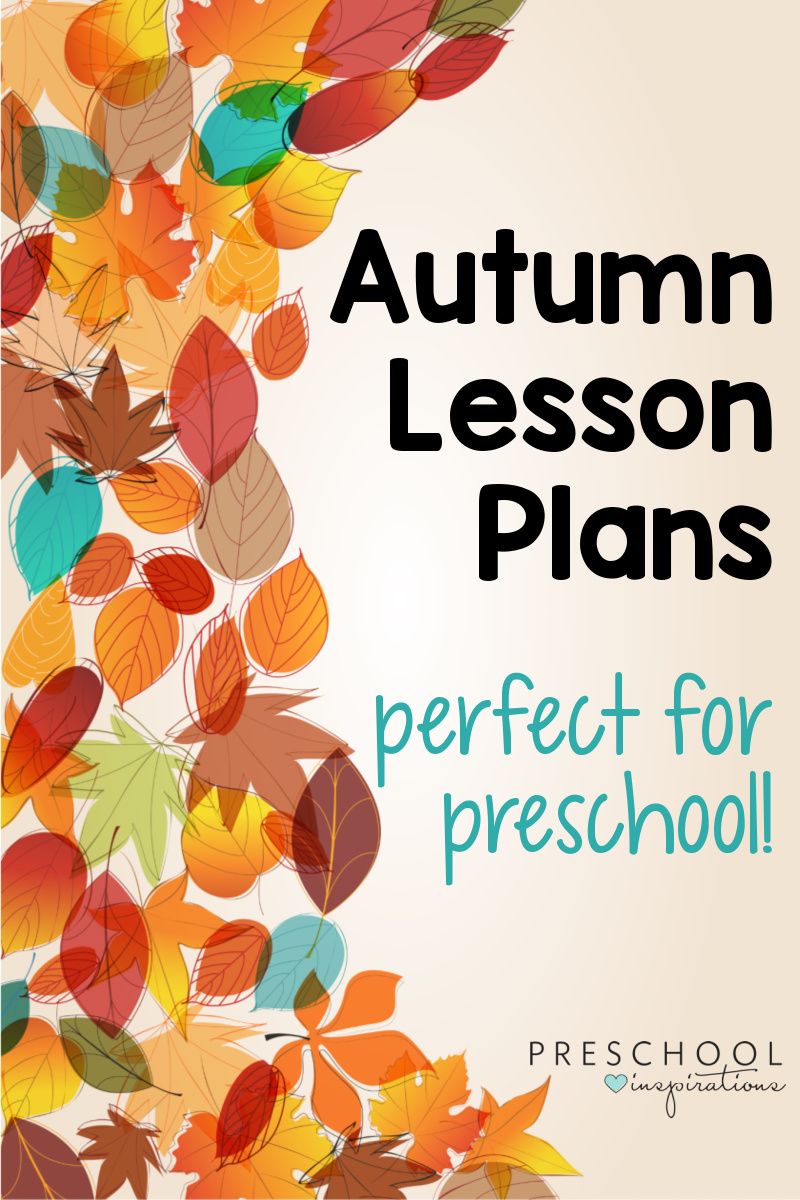 Autumn Lesson Plans For Kindergarten