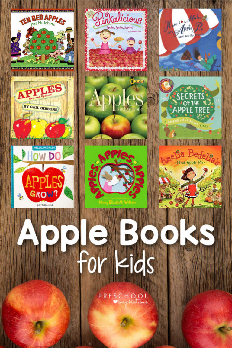 18 Wonderful Apple Books for Kids - Preschool Inspirations