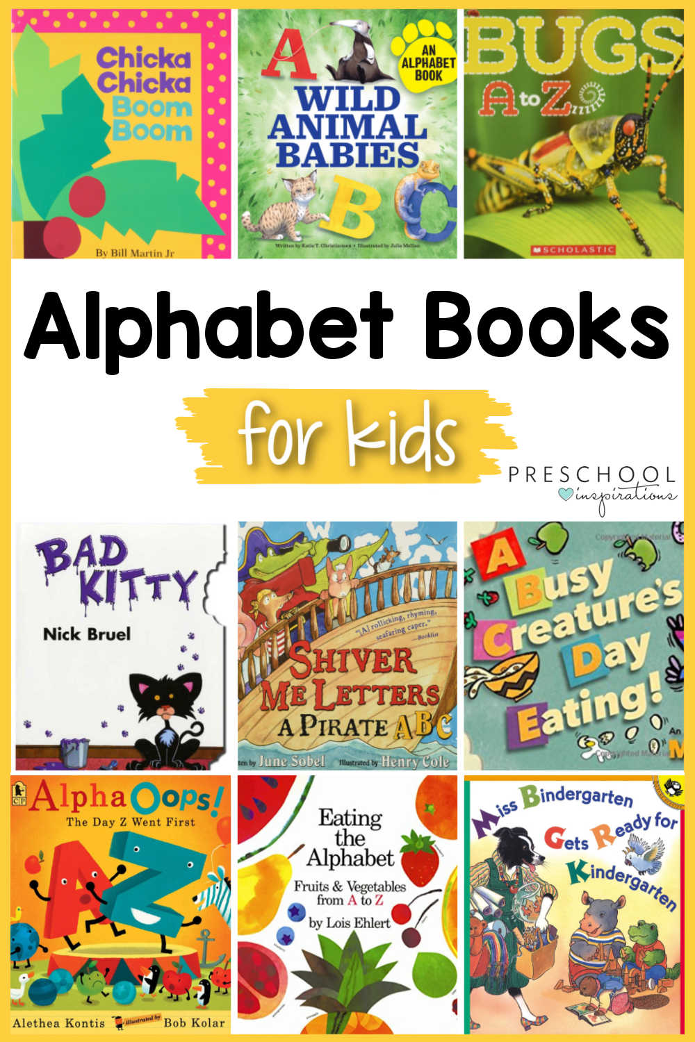 Alphabet Books For Kids Preschool Inspirations
