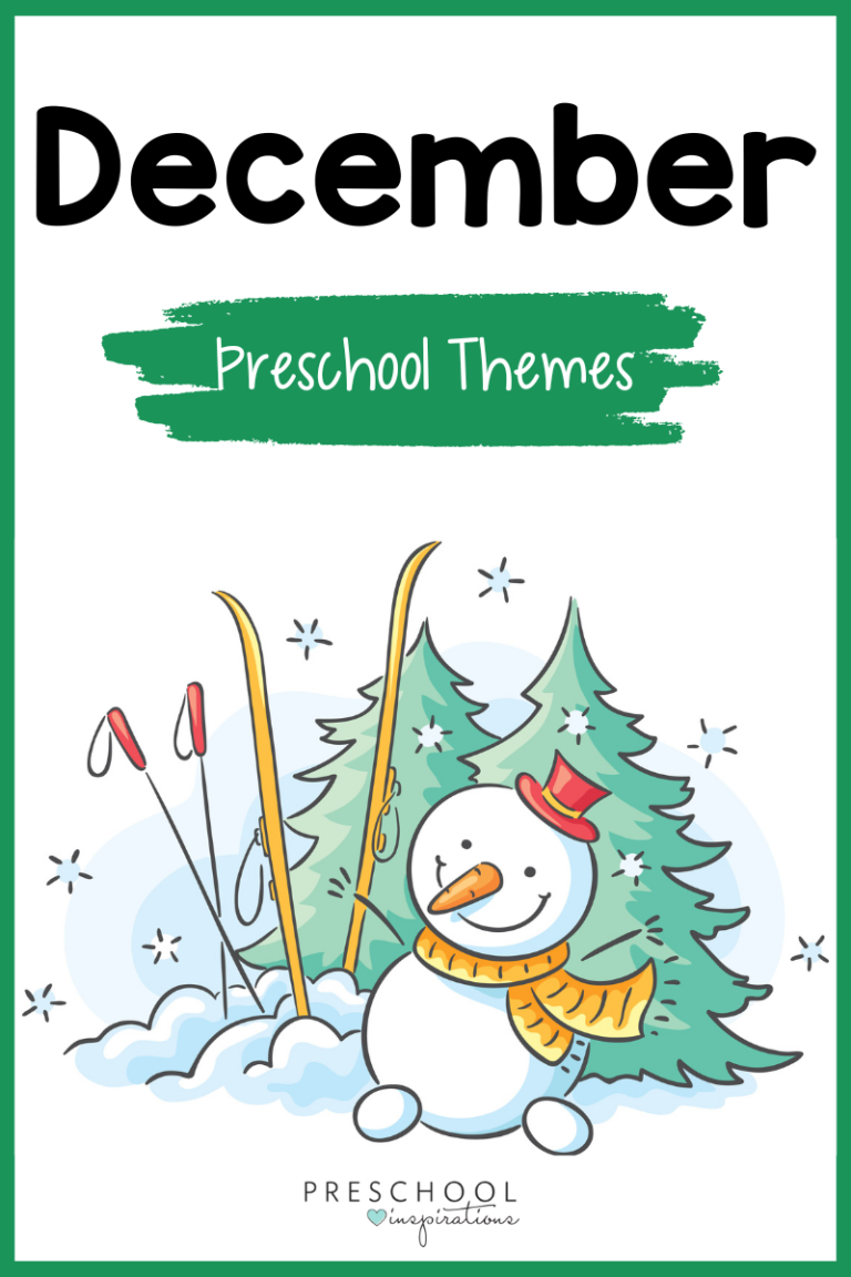 December Preschool Themes You're Going to Love! - Preschool Inspirations