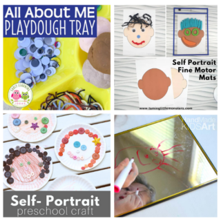 All About Me Art Activities - Preschool Inspirations